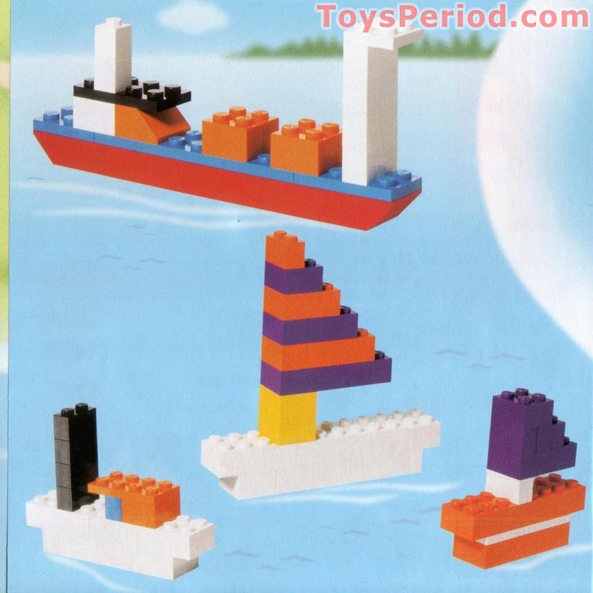 LEGO 7825 Creator Bucket Instructions and Parts List