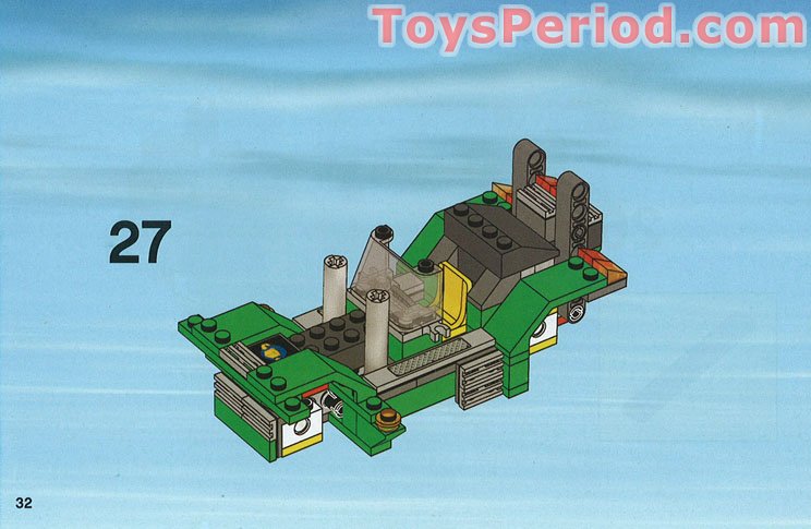 LEGO 7992 Container Stacker Instructions and Parts List