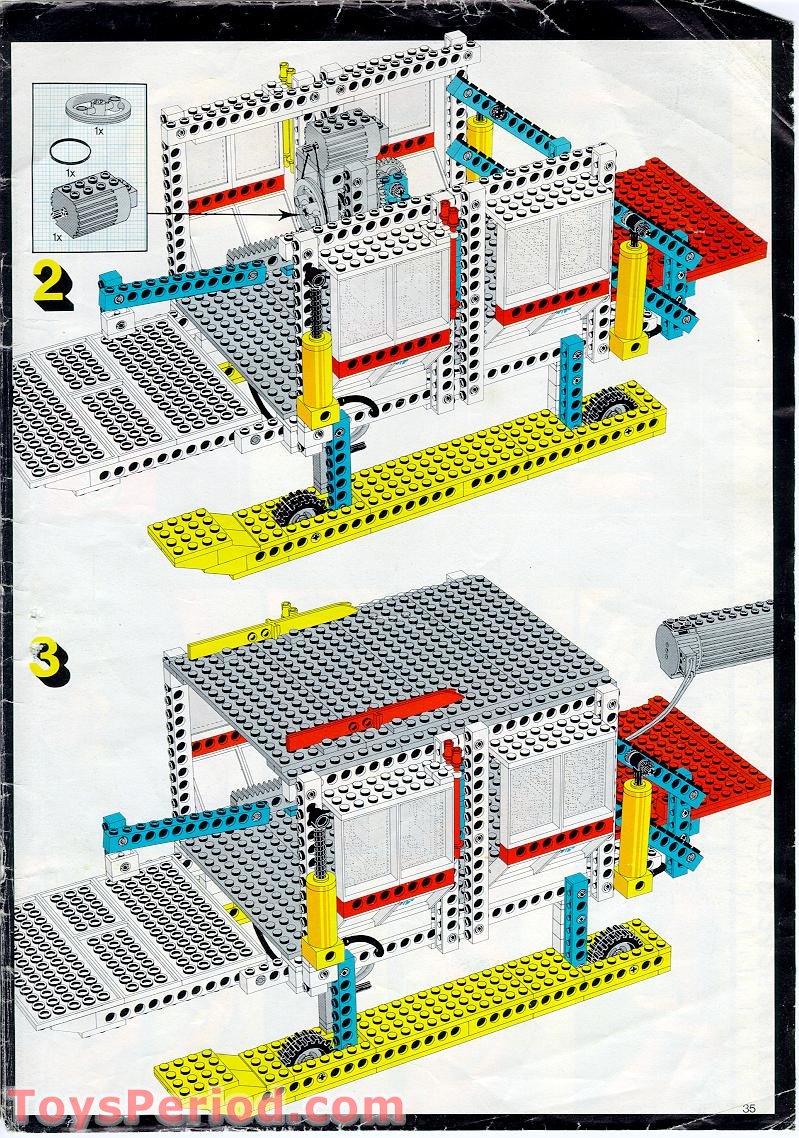 LEGO 8680 Arctic Rescue Base Instructions and Parts List