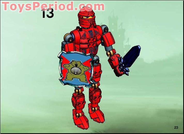 LEGO 8785-1 Santis (USA Version with 3 Cards) Instructions and Parts List