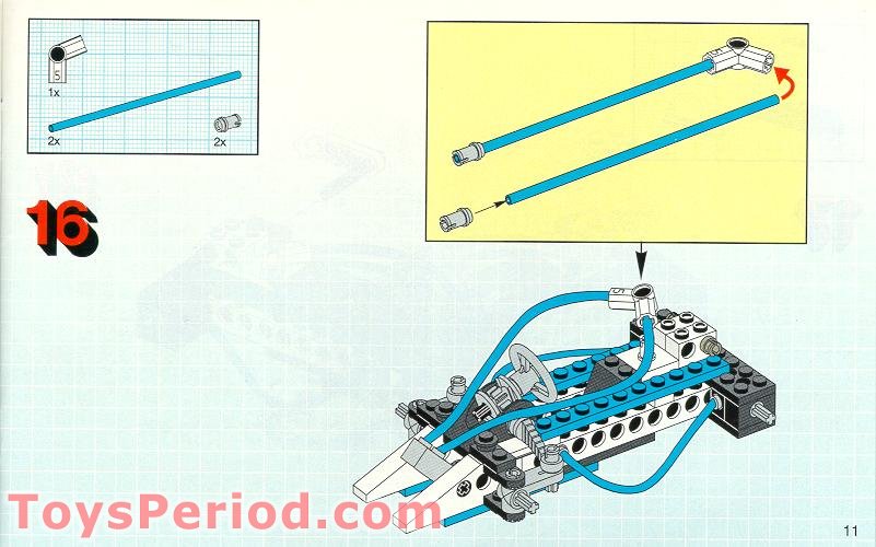 LEGO 8216 Turbo I Instructions and Parts List