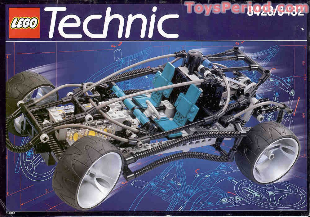 LEGO 8428 Turbo Command Instructions and Parts List