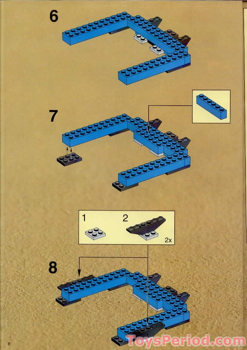 LEGO 1789 Star Hawk II Instructions and Parts List