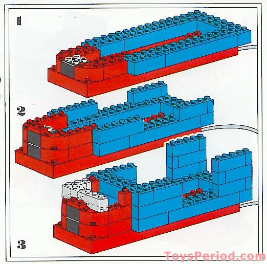 LEGO 311-5 Remote Control Car Set Instructions and Parts List