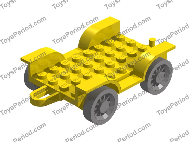 LEGO Sets with Part 4796c01 Fabuland Car Chassis 8 x 6 Complete, with ...