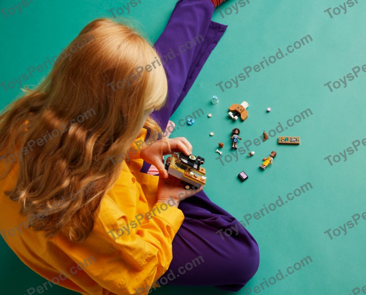 LEGO 42606 Mobile Bakery Food Cart Set Parts List