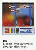 LEGO 156-1 2 Signals with Automatic Stop or Go Attachment Instructions ...