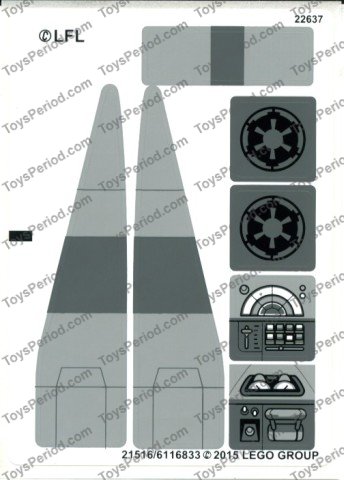 LEGO Sets with Part 75106stk01a Sticker Sheet for Set 75106 ...