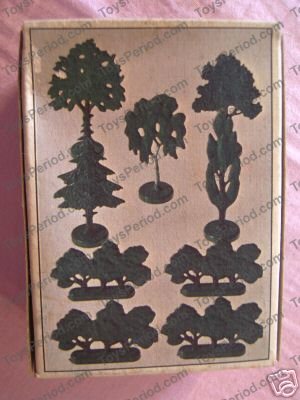 LEGO 490-2 Trees and Bushes Set Parts List