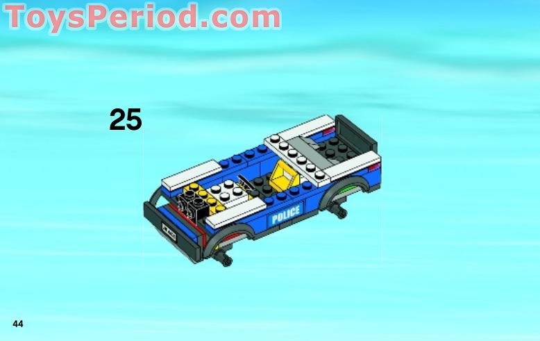 LEGO 4438 Robber's Hideout Instructions and Parts List