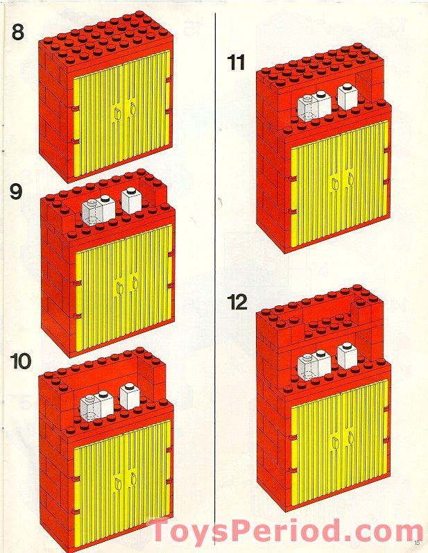 LEGO 547 Basic Building Set Instructions and Parts List