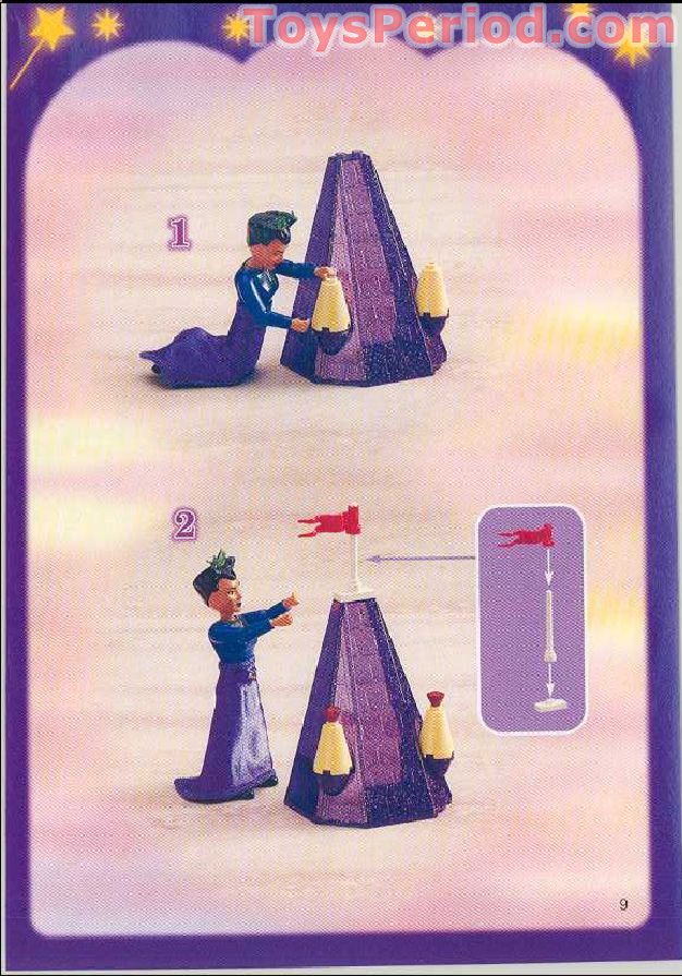 LEGO 5826 The Queen's Chamber Instructions and Parts List