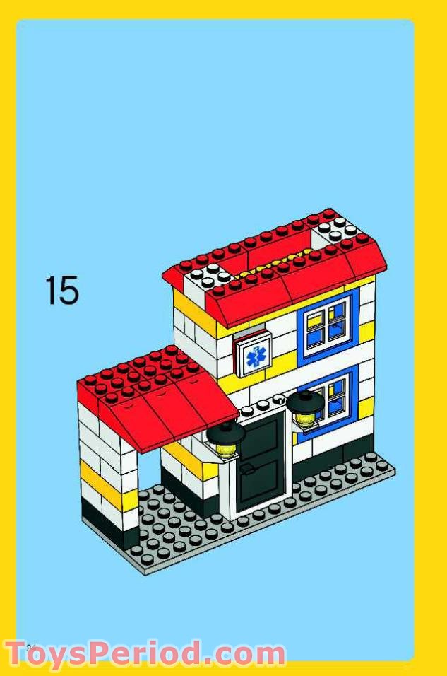 LEGO 6164 LEGO Rescue Building Set Instructions and Parts List