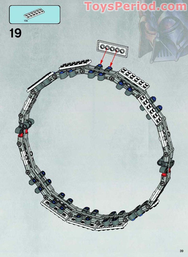 LEGO 7661 Jedi Starfighter with Hyperdrive Booster Ring Instructions ...