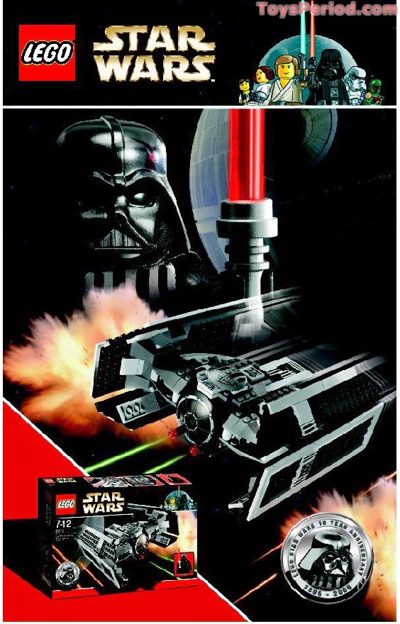 LEGO 7751 Ahsoka's Starfighter and Vulture Droid Instructions and Parts ...