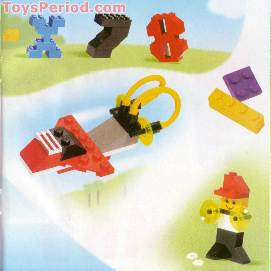 LEGO 7825 Creator Bucket Instructions and Parts List