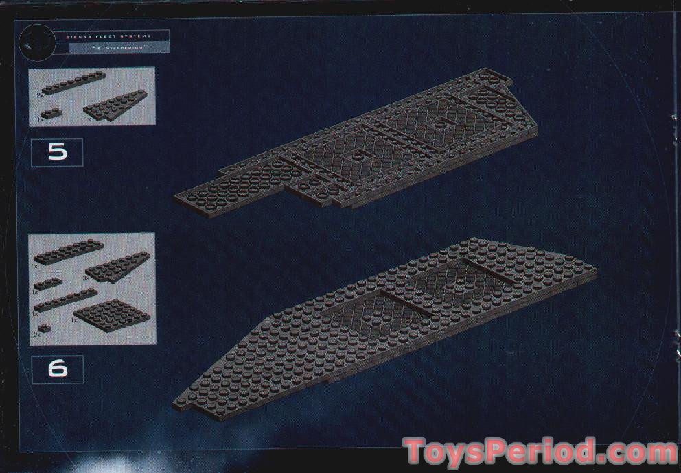 LEGO 7181 TIE Interceptor - Ultimate Collector Series UCS Instructions ...