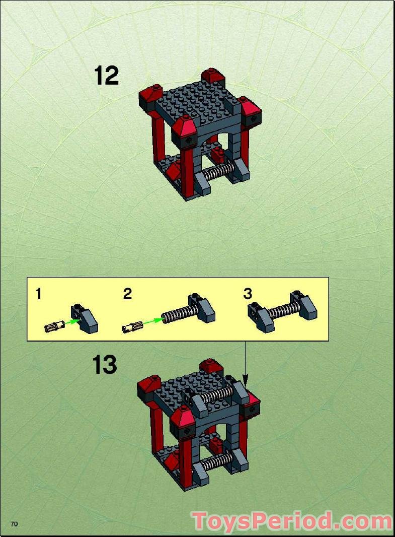 LEGO 8759 Battle of Metru Nui Instructions and Parts List