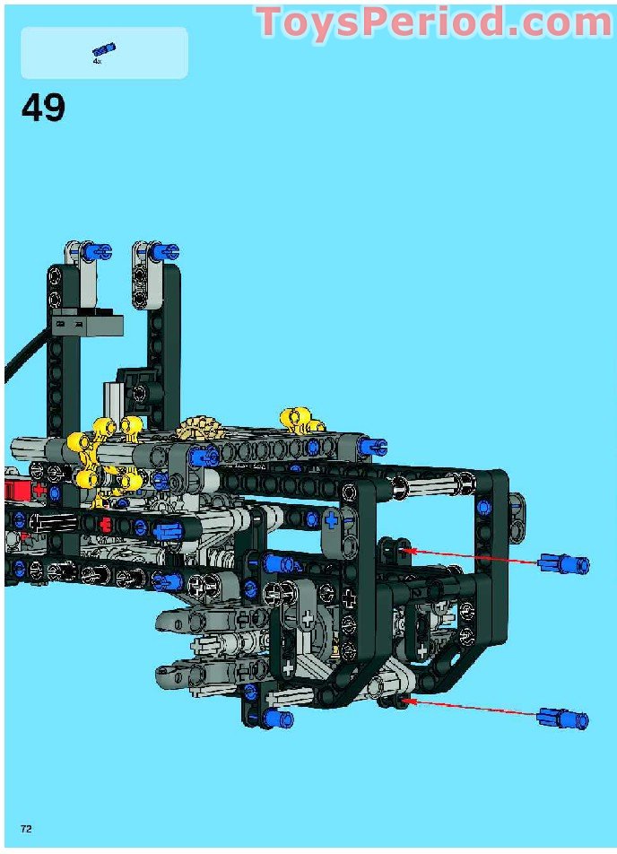 LEGO 8297 Off Roader Instructions and Parts List