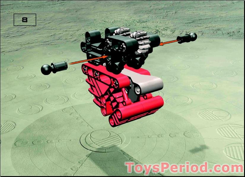 LEGO 8574 Tahnok-Kal Instructions and Parts List