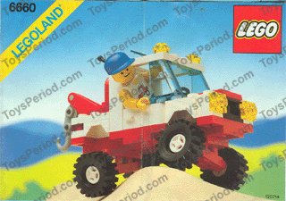 LEGO 6660 Hook and Haul Wrecker Instructions and Parts List