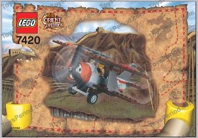 LEGO 7420 Thunder Blazer Instructions and Parts List