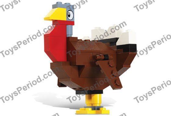 LEGO 10090 Turkey Instructions and Parts List