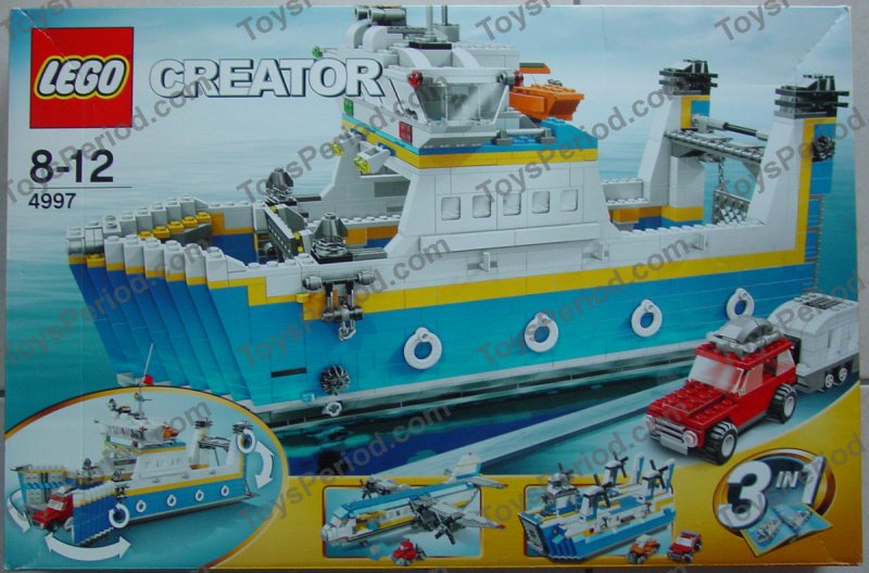 LEGO 4997 Transport Ferry Instructions and Parts List