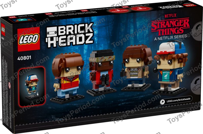 LEGO 40801 Mike, Dustin, Lucas and Will Figures Set from 2025 | LEGO ...