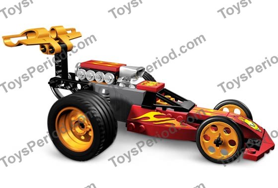 LEGO 8667 Action Wheelie Instructions and Parts List