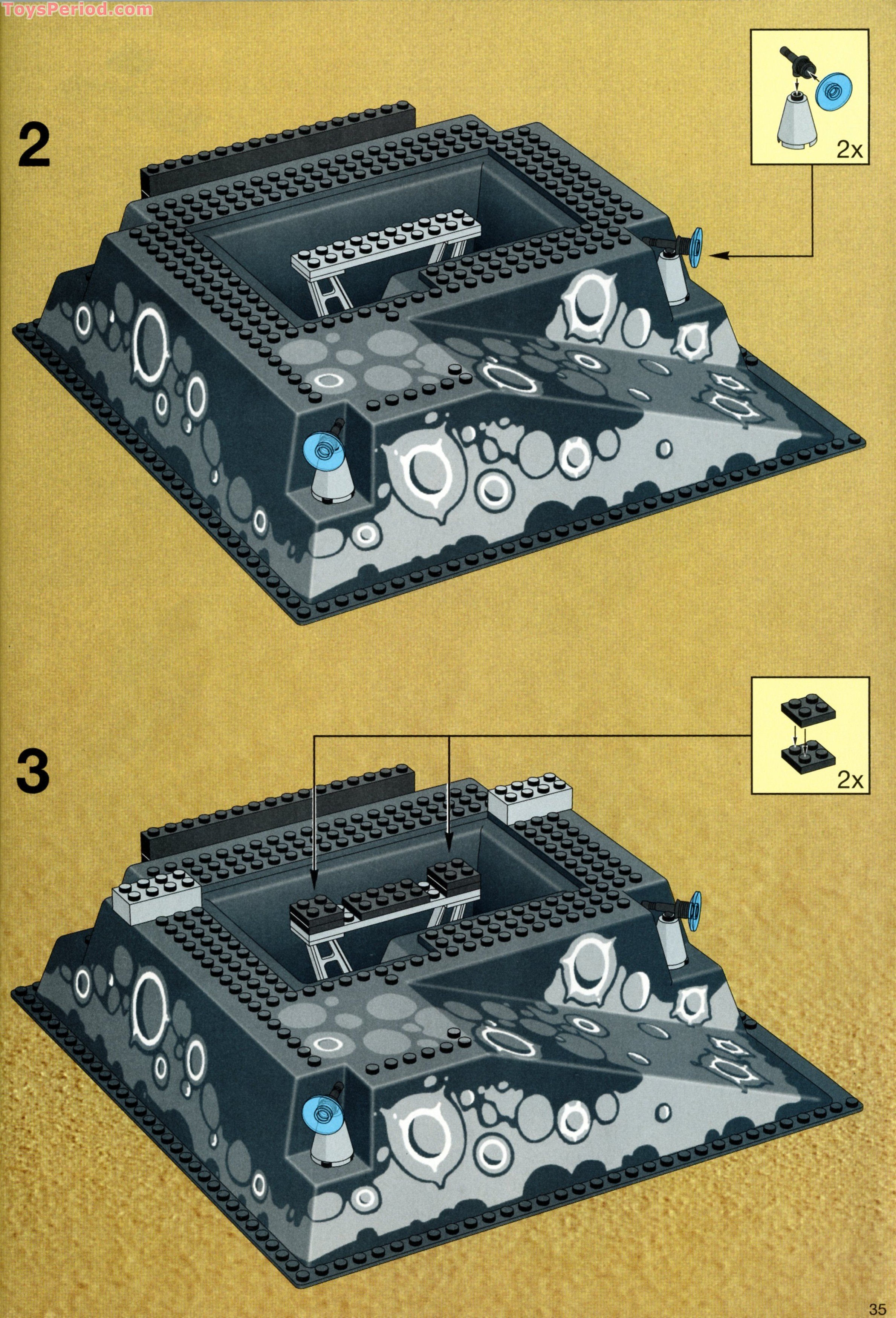 LEGO 6991 Monorail Transport Base Instructions and Parts List
