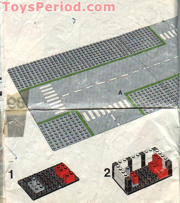 LEGO 1589-1 Town Square Instructions and Parts List