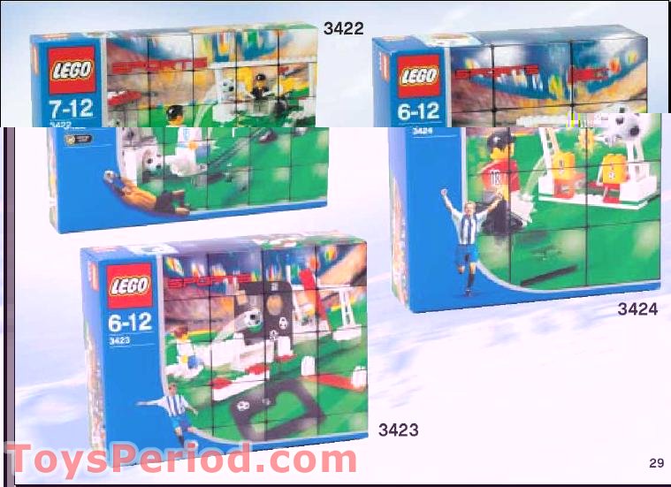 LEGO 3542 Flip Shot Instructions and Parts List