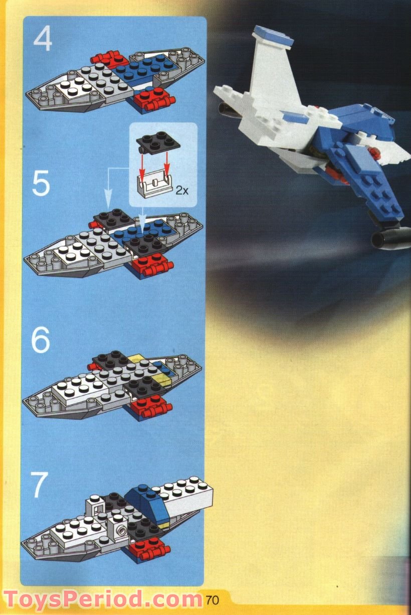 LEGO 4098 High Flyers Instructions and Parts List