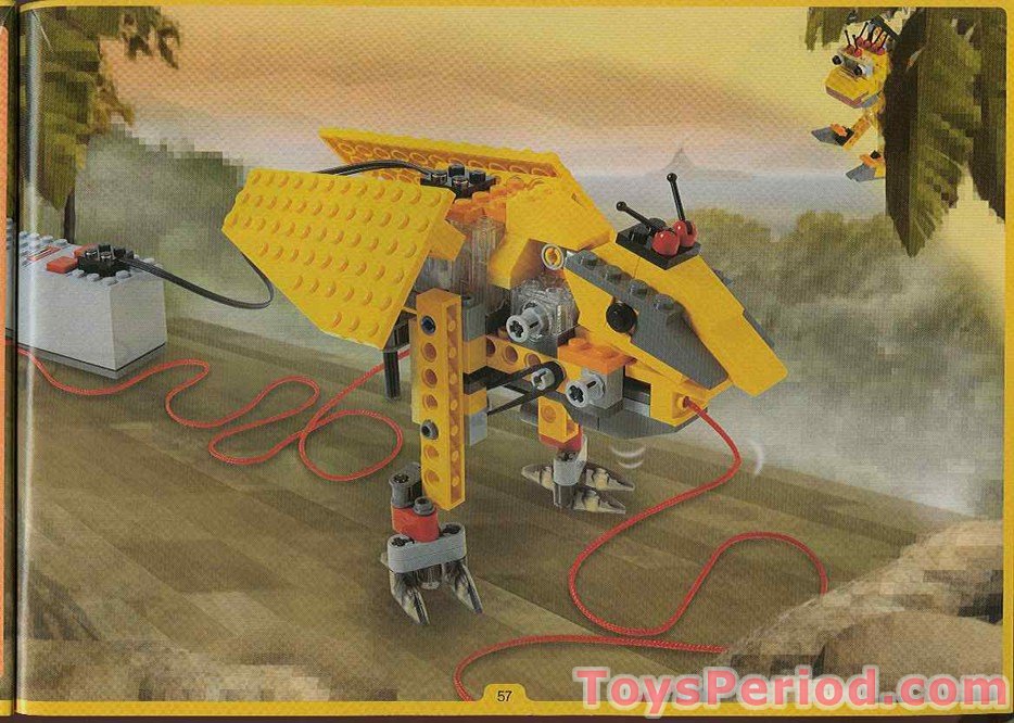 LEGO 4094 Motor Movers Instructions and Parts List