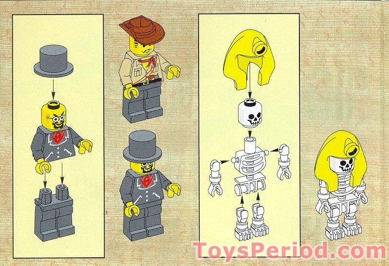 LEGO 5938 Oasis Ambush Instructions and Parts List