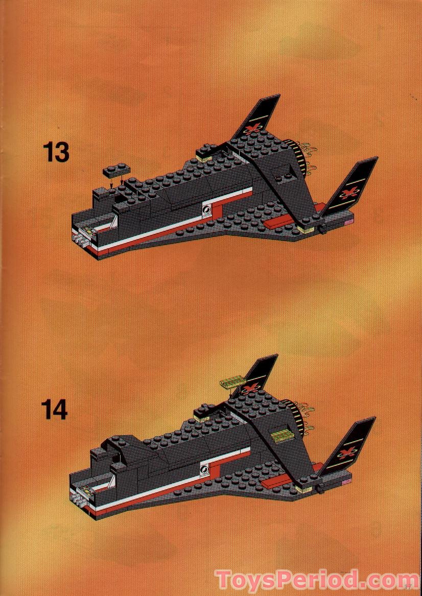 LEGO 6582 Daredevil Flight Squad Instructions and Parts List