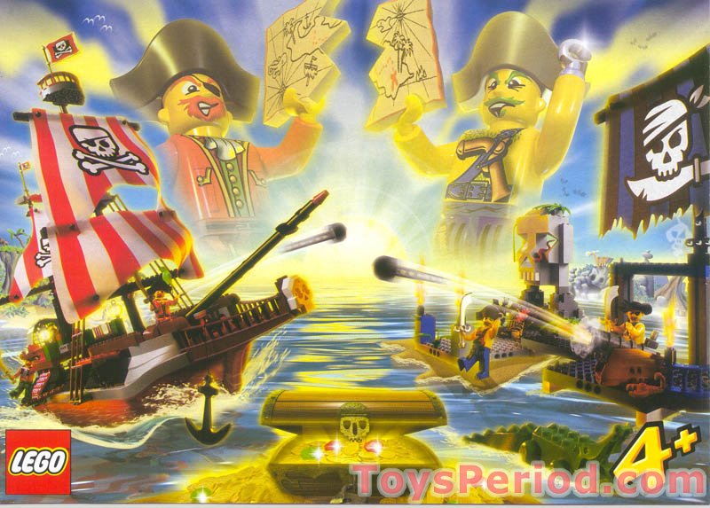 LEGO 7074 Skull Island Instructions and Parts List