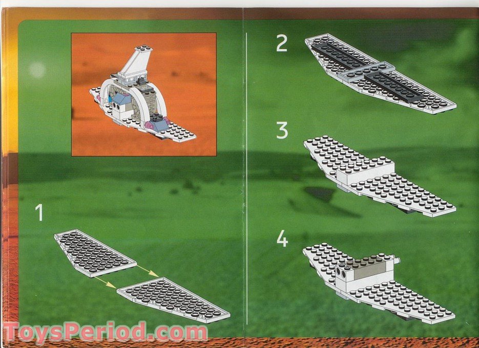 LEGO 7315 Solar Explorer Instructions and Parts List