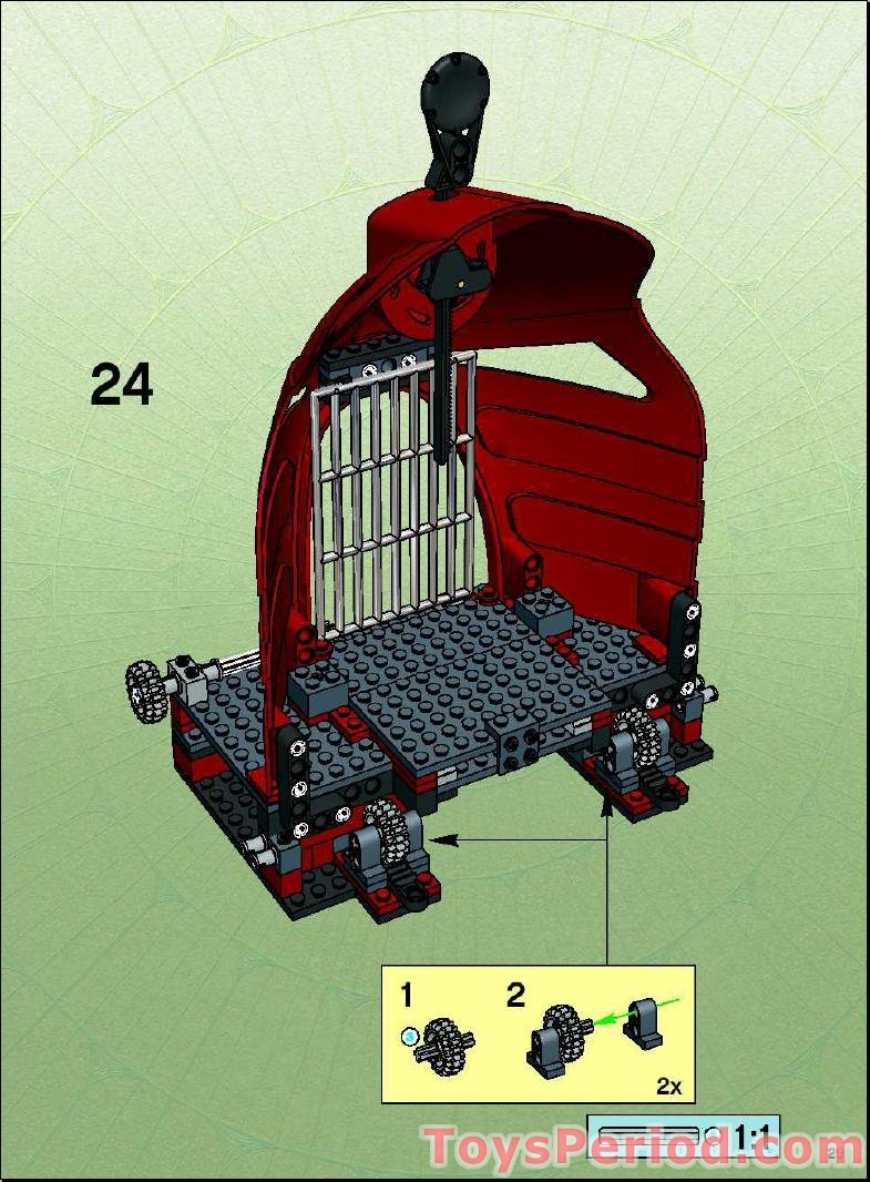 LEGO 8759 Battle of Metru Nui Instructions and Parts List