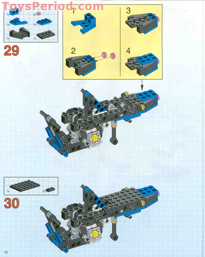 LEGO 8417 Mag Wheel Master Instructions and Parts List