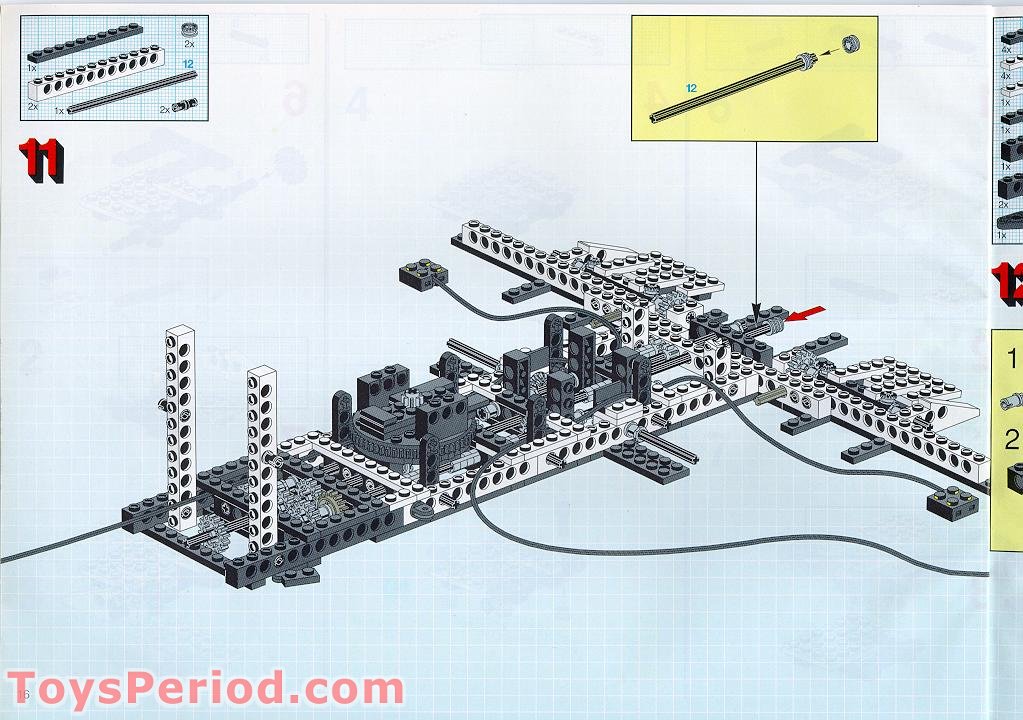 LEGO 8480 Space Shuttle Instructions and Parts List