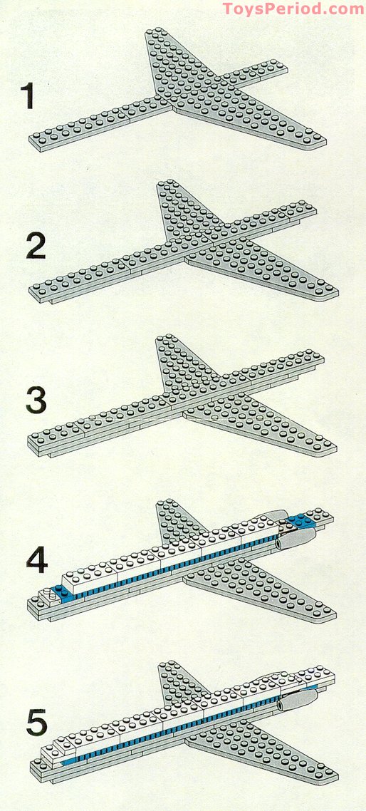 Lego Boeing 747 Instructions