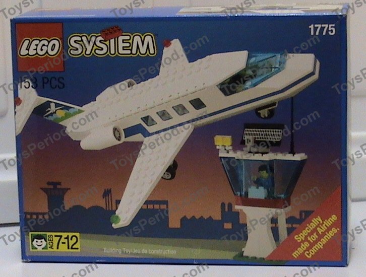 LEGO 1775 Airline Promotional Set - Jet and Tower Instructions and ...