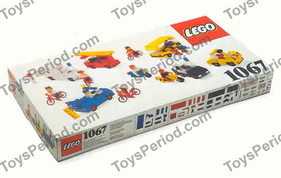 LEGO 1067 Community Vehicles Set Parts List