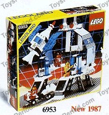 LEGO 6953 Cosmic Laser Launcher Instructions and Parts List