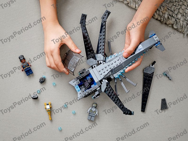 LEGO 76186 Black Panther Dragon Flyer Set Parts List