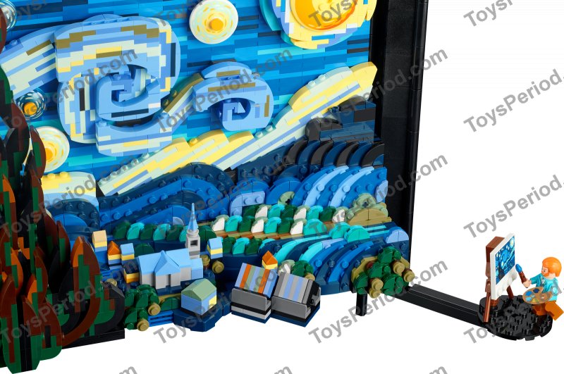 LEGO 21333 The Starry Night Set Parts List