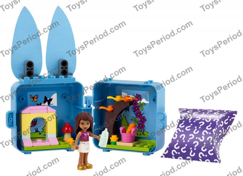 LEGO 41666 Andrea's Bunny Cube Set Parts List