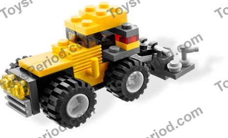LEGO 6742 Mini Jeep Instructions and Parts List